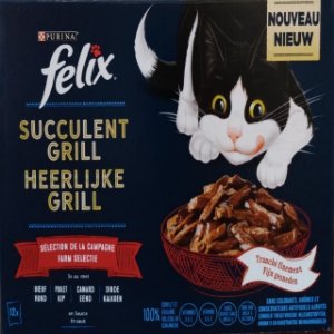 Analyse et infos sur Felix Succulent Grill sélection de la campagne ...