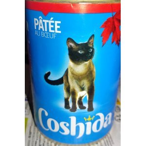 Analyse et infos sur Coshida Pâtée Au Boeuf (pâtée pour chat)